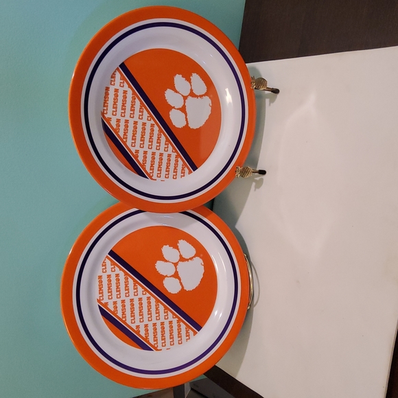 Duck House Sports | Dining | Clemson Tiger Paw Dinner Plates | Poshmark
